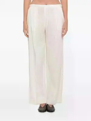 Marella Drawstring Waist Wide Leg Trousers