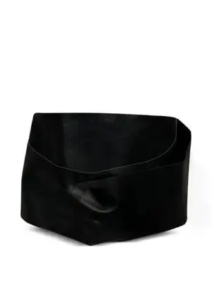 NATURAE SACRA Resin Buckle Belt - Black