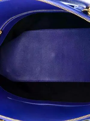 Balenciaga Logo Ville Bag Leather Medium Satchel