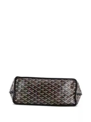 Goyard Anjou Reversible Coated Canvas Pm Tote Bag - Black