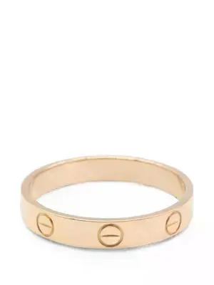Cartier 18k Rose Gold Love Ring - Pink