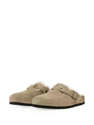 BIRKENSTOCK Boston Shearling-lined Mules