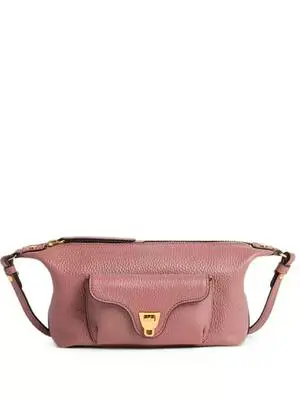 COCCINELLE Grained-leather Shoulder Bag