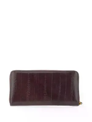 GIANNI CHIARINI Eel Leather Wallet