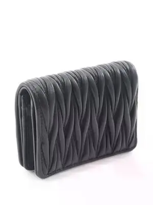 Miu Miu 2020s Matelassé Bi-fold Wallet