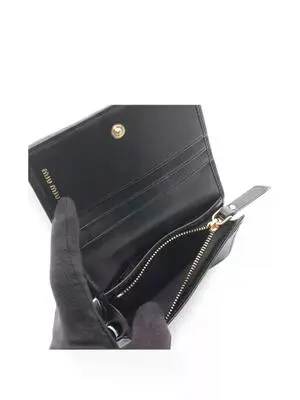 Miu Miu 2020s Matelassé Bi-fold Wallet