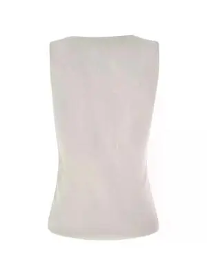 GRAN SASSO Ribbed Knit Tank Top