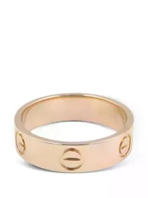 Cartier 18k Rose Gold Love Ring - Pink