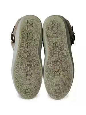 Burberry Skillman Buckle-strap Ankle Boots