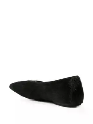 Rick Owens Square-toe Ballet Flats