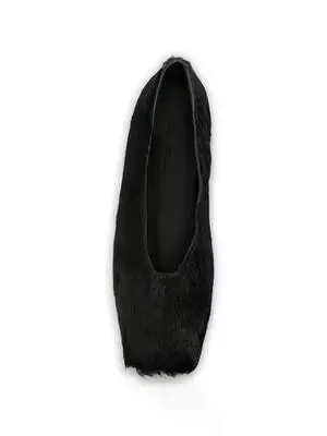 Rick Owens Square-toe Ballet Flats