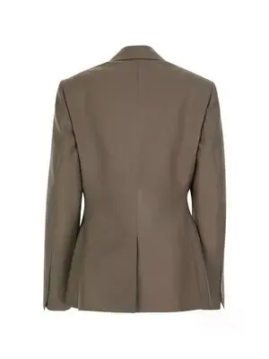 RÓHE Peak-lapel Single-breasted Blazer