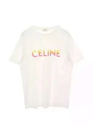 CELINE 2010s Logo-print T-shirt