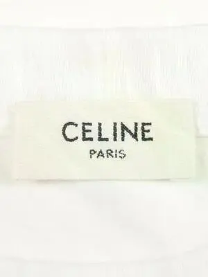 Celine 2010s Logo-print T-shirt