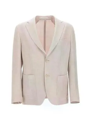 Eleventy Single-breasted Blazer - Neutrals