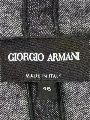 Giorgio Armani Logo Embroidered Hoodie