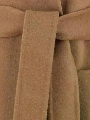 Max Mara Mstnodo Belted Patch-pocket Coat