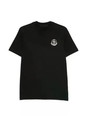 Moncler Logo-patch T-shirt - Black