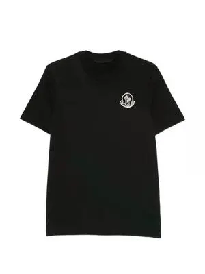 Moncler Logo-patch T-shirt - Black
