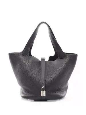 Hermès 2021 Mm Picotin Lock Shoulder Bag - Black