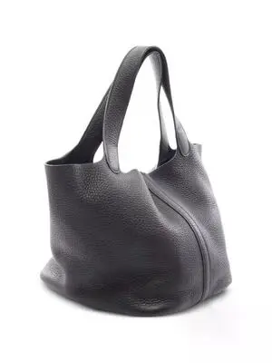 Hermès Mm Picotin Lock Shoulder Bag - Black