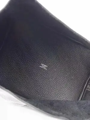 Hermès Mm Picotin Lock Shoulder Bag - Black