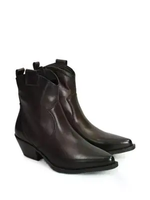 METISSE Pointed-toe Boots - Brown