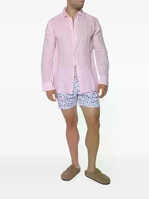 MC2 SAINT BARTH Lighting Micro Stretch Starfish-print Drawstring Swim Shorts