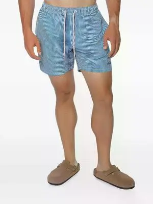 MC2 SAINT BARTH Syros Striped Swim Shorts