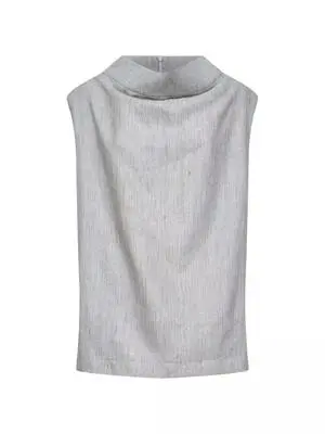BATAKOVIC Sleeveless Top With Herringbone Pattern
