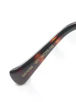 Gucci Aviator Sunglasses With Interlocking Logo