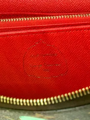 LOUIS VUITTON Zippy Wallet Yayoi Kusama Painted Dots Monogram Canvas Small Wallets - Brown