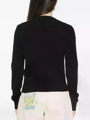JUCCA Argyle Pattern Wool Sweater