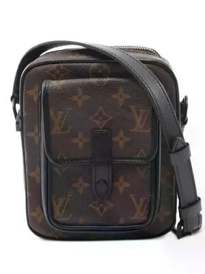 LOUIS VUITTON Monogram Canvas Christopher Shoulder Bag - Brown