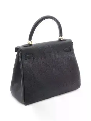 Hermès 25 Kelly Togo-leather Tote Bag - Black