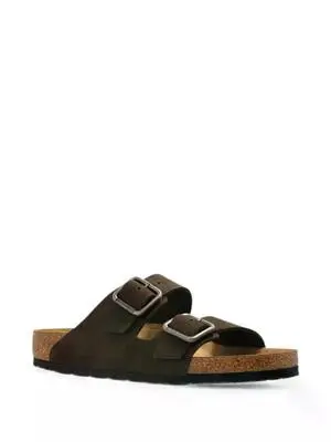 BIRKENSTOCK Arizona Buckle-fastening Sandals - Brown