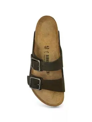 BIRKENSTOCK Arizona Buckle-fastening Sandals - Brown