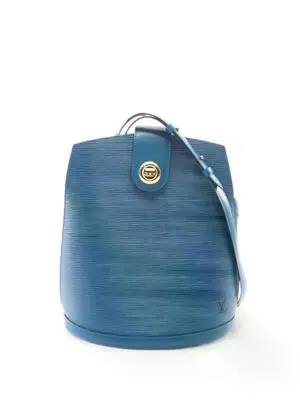 LOUIS VUITTON 1996 Cluny Shoulder Bag - Blue