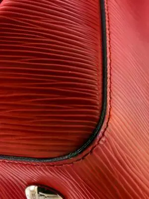LOUIS VUITTON Epi Leather Bb Satchel - Red
