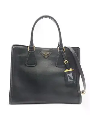 Prada Galleria Saffiano Leather Tote Bag - Black