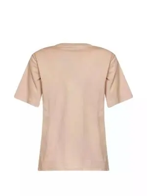 Max Mara Logo-embroidered Cotton T-shirt