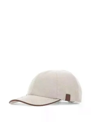 Eleventy Logo-patch Baseball Cap - Neutrals