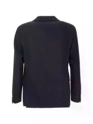 Tagliatore Single-breasted Herringbone Blazer