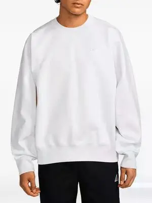 Nike Embroidered-logo Sweatshirt - White