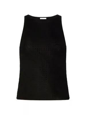 Marella Rhinestone-embellished Sleeveless Top - Black
