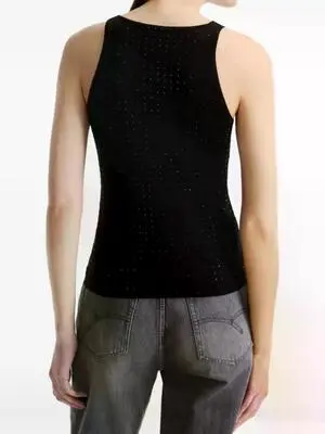 Marella Rhinestone-embellished Sleeveless Top