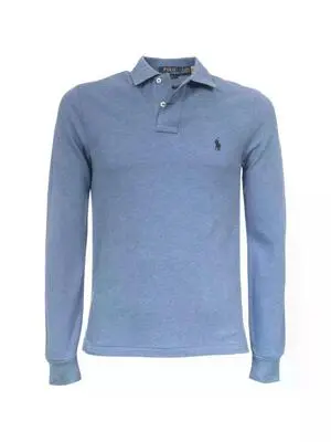 Polo Ralph Lauren Embroidered Long-sleeve Polo Shirt