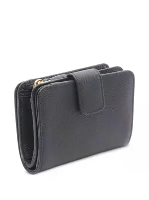 Prada Saffiano Metal Bi-fold Wallet
