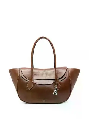 Polo Ralph Lauren Large Blaze Leather Shoulder Bag - Brown