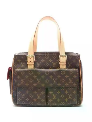 LOUIS VUITTON Monogram Tote Bag - Brown